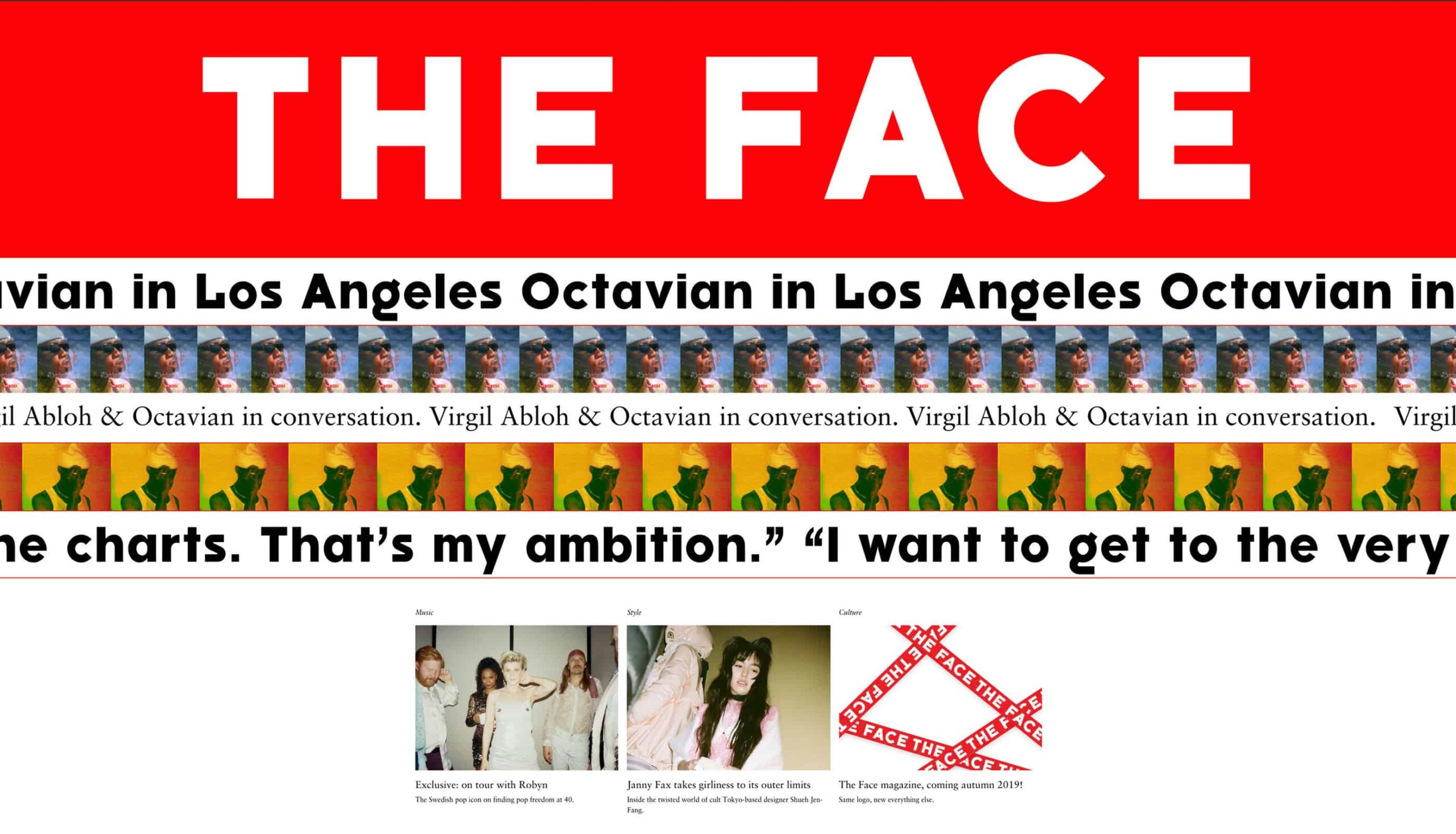 Pirrouette blog News — The Face magazine returns after 15 years